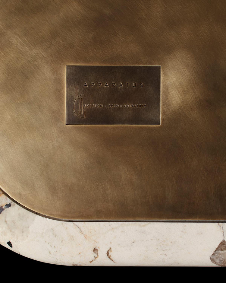 INTERLUDE : MARBLE TABLE (EDITION CLOSED) – APPARATUS